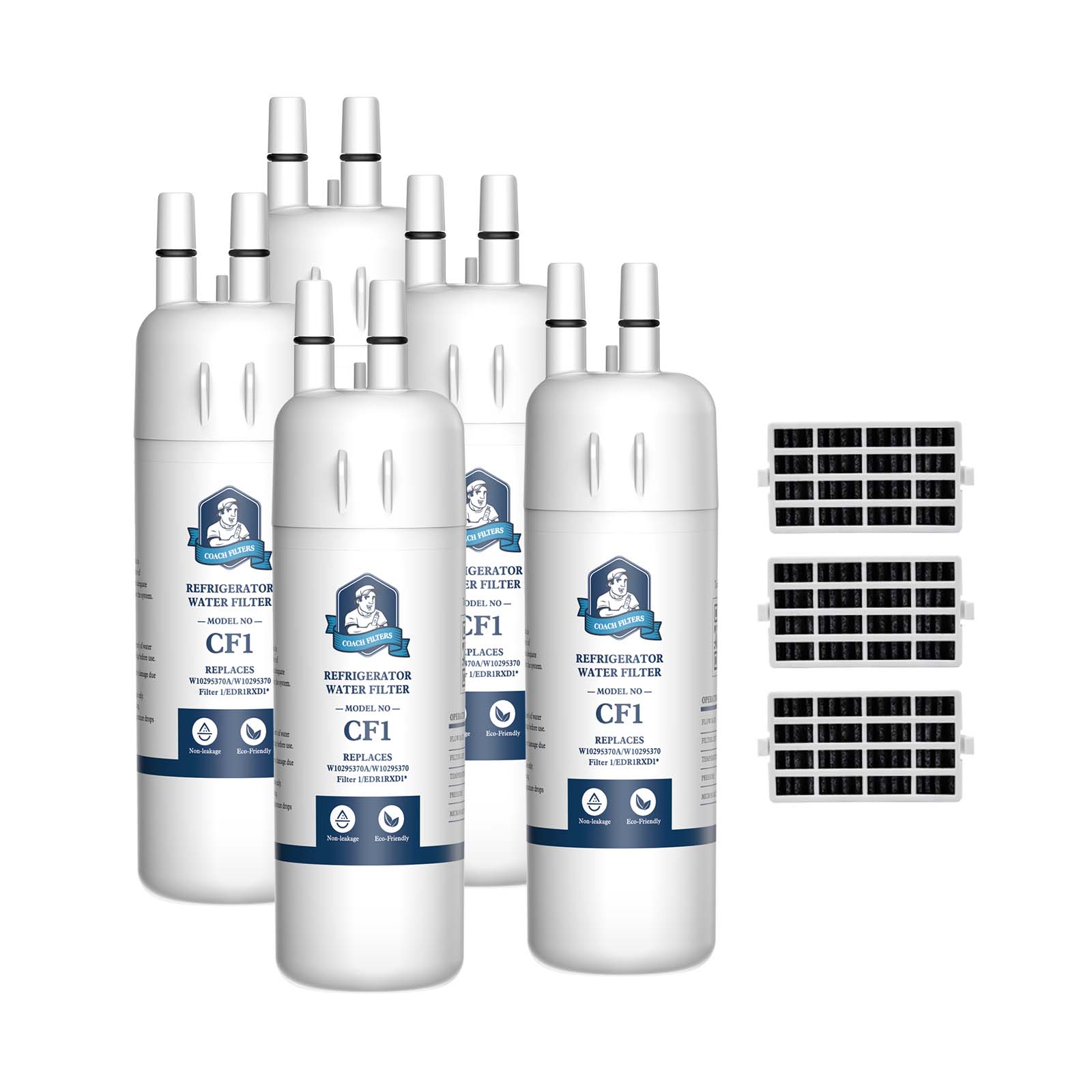 5PK Replacement for Everydrop Ice & Water Filter 1, W10295370A With Ai ...